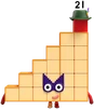 Twenty-One | Numberblocks Wiki | Fandom