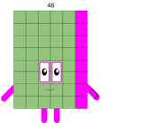 Forty-Eight/Fanmade Gallery | Numberblocks Wiki | Fandom