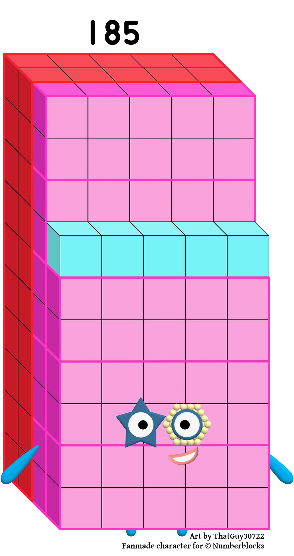 185 | Numberblocks big Wiki | Fandom