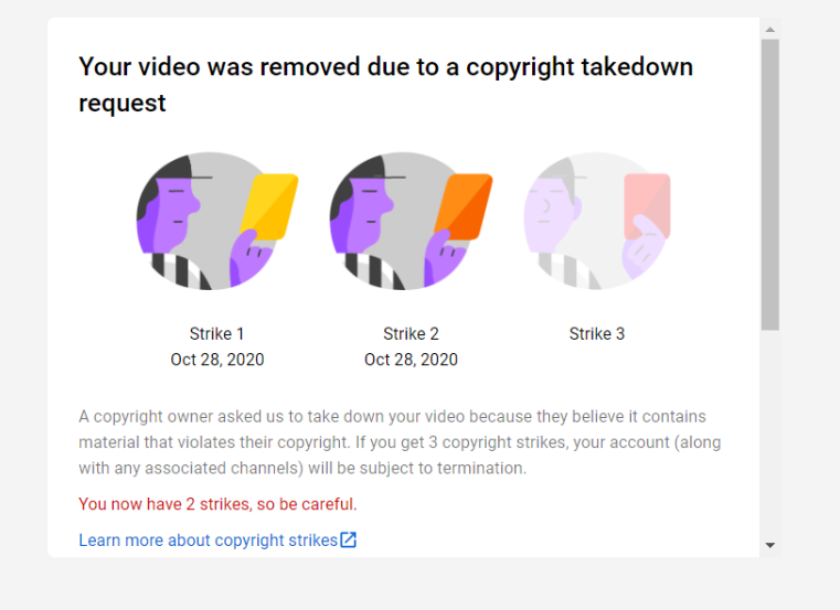 User blog:Jaydob04/I got two strikes on YouTube. | Numberblocks Wiki ... User blog:Jaydob04/I got two strikes on YouTube. | Numberblocks Wiki ...