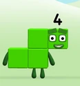 Four (character) | Numberblocks Wiki | Fandom