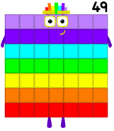 Forty-Nine/Fanmade Gallery | Numberblocks Wiki | Fandom