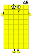 Forty-Five/Fanmade Gallery | Numberblocks Wiki | Fandom