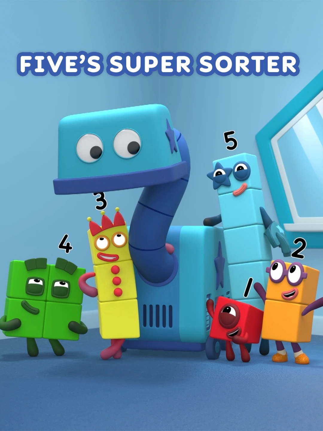 Five's Super Sorter/Gallery | Numberblocks Wiki | Fandom