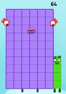 Sixty-Four/Fanmade Gallery | Numberblocks Wiki | Fandom