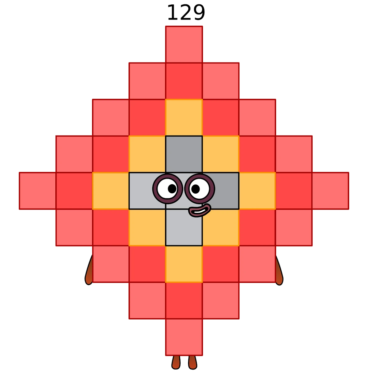 User blog:LittleAwesomeApple/One Hundred And Twenty-Nine | Numberblocks ...