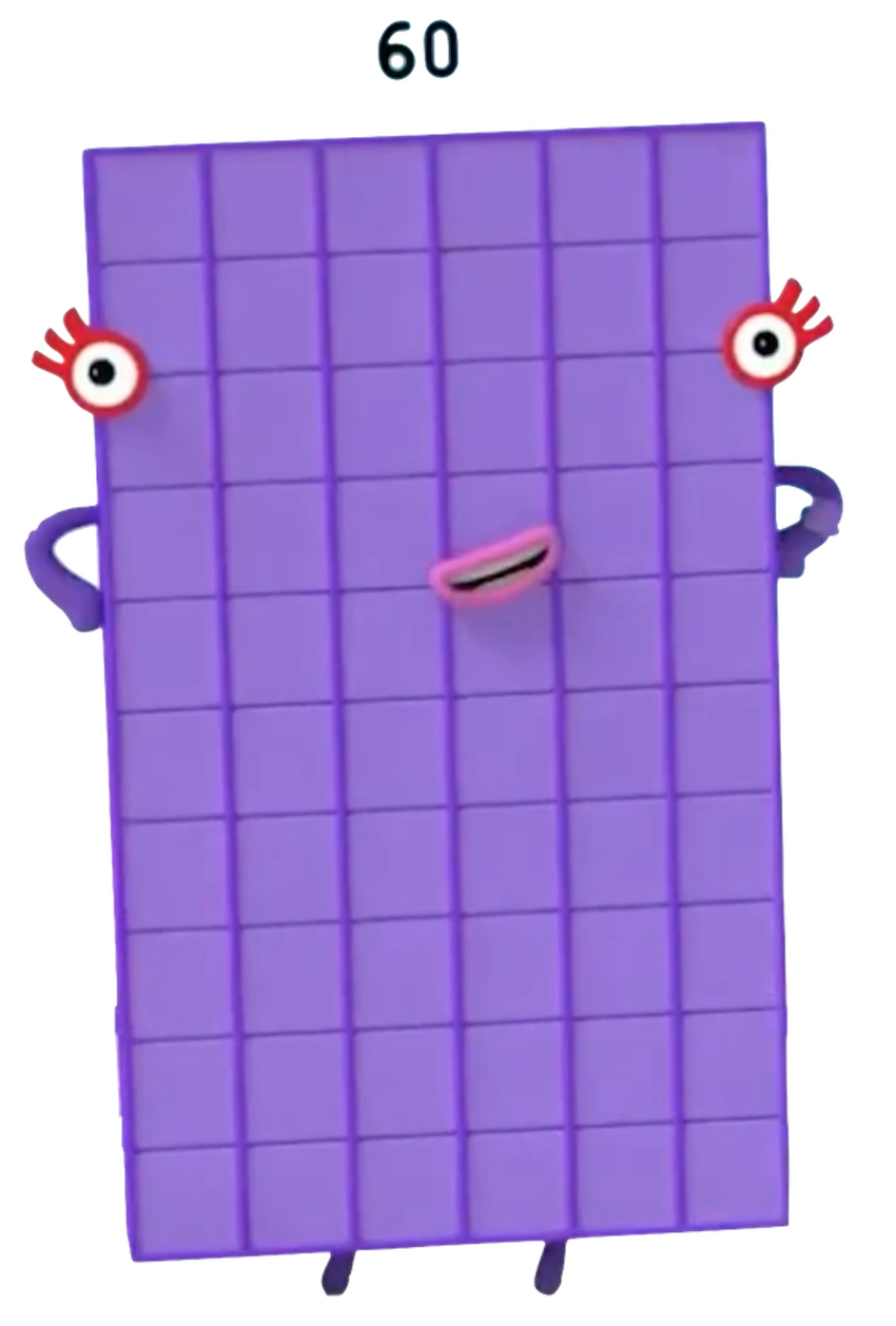 Sixty/Gallery | Numberblocks Wiki | Fandom