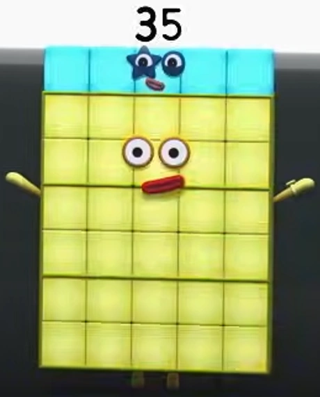 Numberblocks 35 Fanmade Glowing In Minecraft NUMBERBLOCKS, 53% OFF