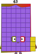 Sixty-Three/Fanmade Gallery | Numberblocks Wiki | Fandom