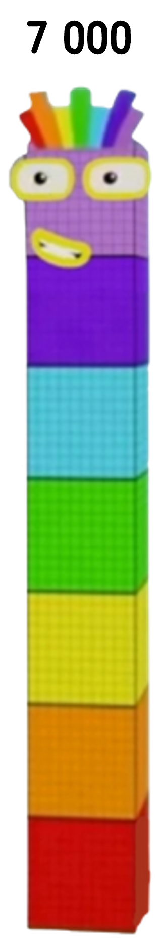 Seven Thousand | Numberblocks Wiki | Fandom