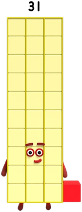 Thirty-One/Gallery | Numberblocks Wiki | Fandom