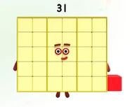 Thirty-One | Numberblocks Wiki | Fandom