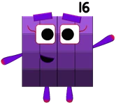 Sixteen (character) | Numberblocks Wiki | Fandom