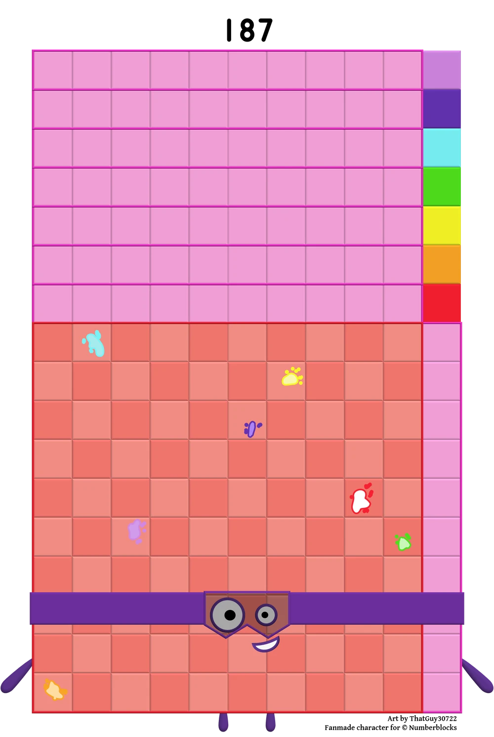 187 | Numberblocks big Wiki | Fandom