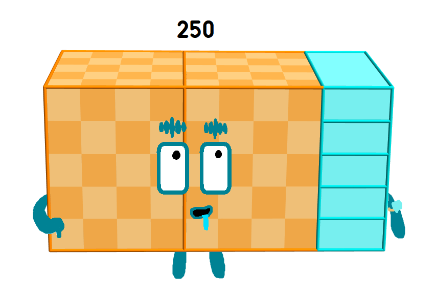 Fanmade Galleries for other Numberblocks/250-259 | Numberblocks Wiki ...