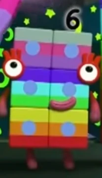 Six (character) | Numberblocks Wiki | Fandom