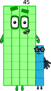Forty-Five/Fanmade Gallery | Numberblocks Wiki | Fandom