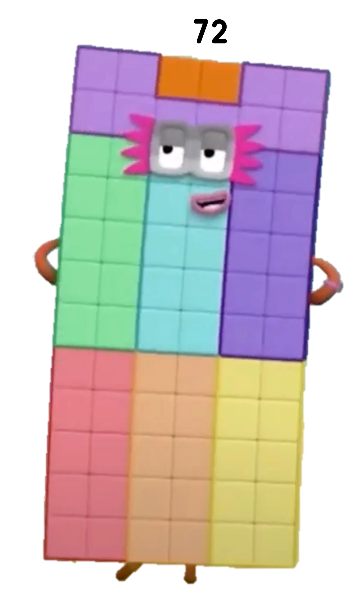 Seventy-Two | Numberblocks Wiki | Fandom