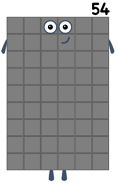 Fifty-Four/Fanmade Gallery | Numberblocks Wiki | Fandom