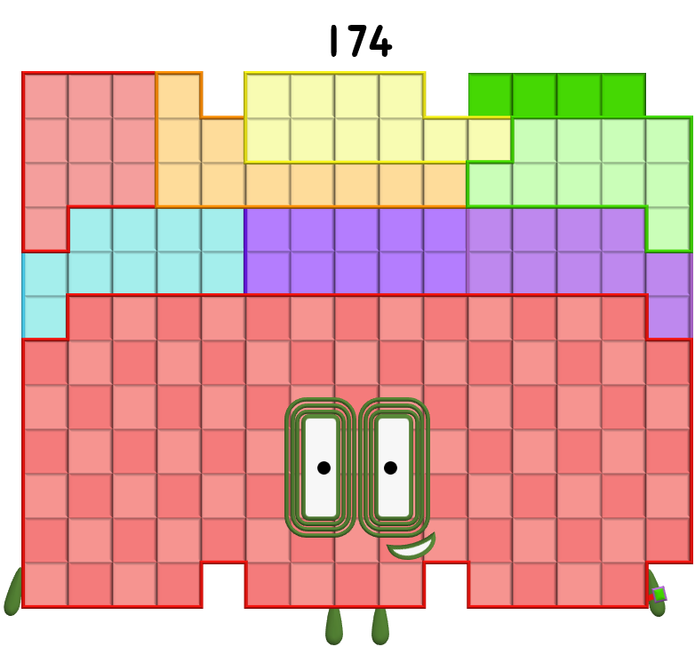 174 | Numberblocks big Wiki | Fandom