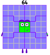 Sixty-Four/Fanmade Gallery | Numberblocks Wiki | Fandom