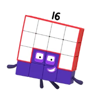 Sixteen (character)/Gallery | Numberblocks Wiki | Fandom