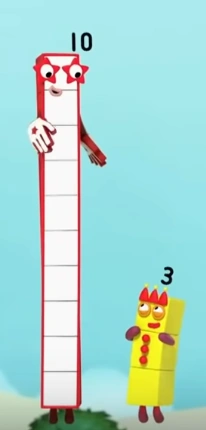 Three Character Numberblocks Wiki Fandom Powered By Colourblock Blues
