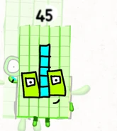 Forty-Five/Fanmade Gallery | Numberblocks Wiki | Fandom