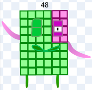 Forty-Eight/Fanmade Gallery | Numberblocks Wiki | Fandom