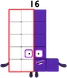 Sixteen (character) | Numberblocks Wiki | Fandom