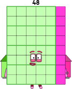 Forty-Eight/Fanmade Gallery | Numberblocks Wiki | Fandom