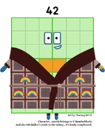 Forty-Two/Fanmade Gallery | Numberblocks Wiki | Fandom