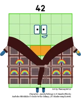 Forty-Two/Fanmade Gallery | Numberblocks Wiki | Fandom