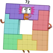 Seventy-Two | Numberblocks Wiki | Fandom