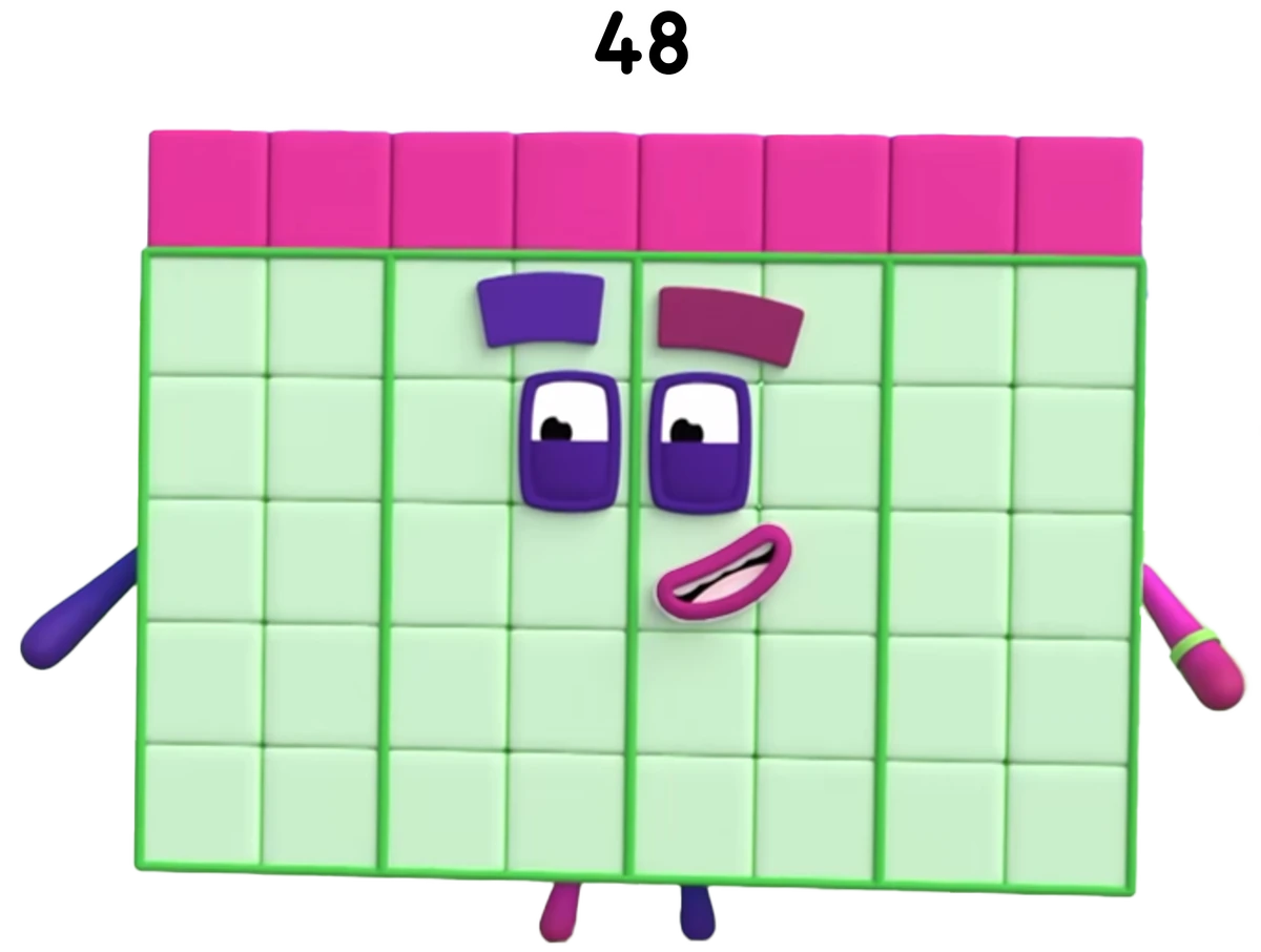 Forty-Eight | Numberblocks Wiki | Fandom