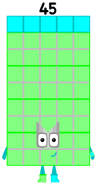 Forty-Five/Fanmade Gallery | Numberblocks Wiki | Fandom