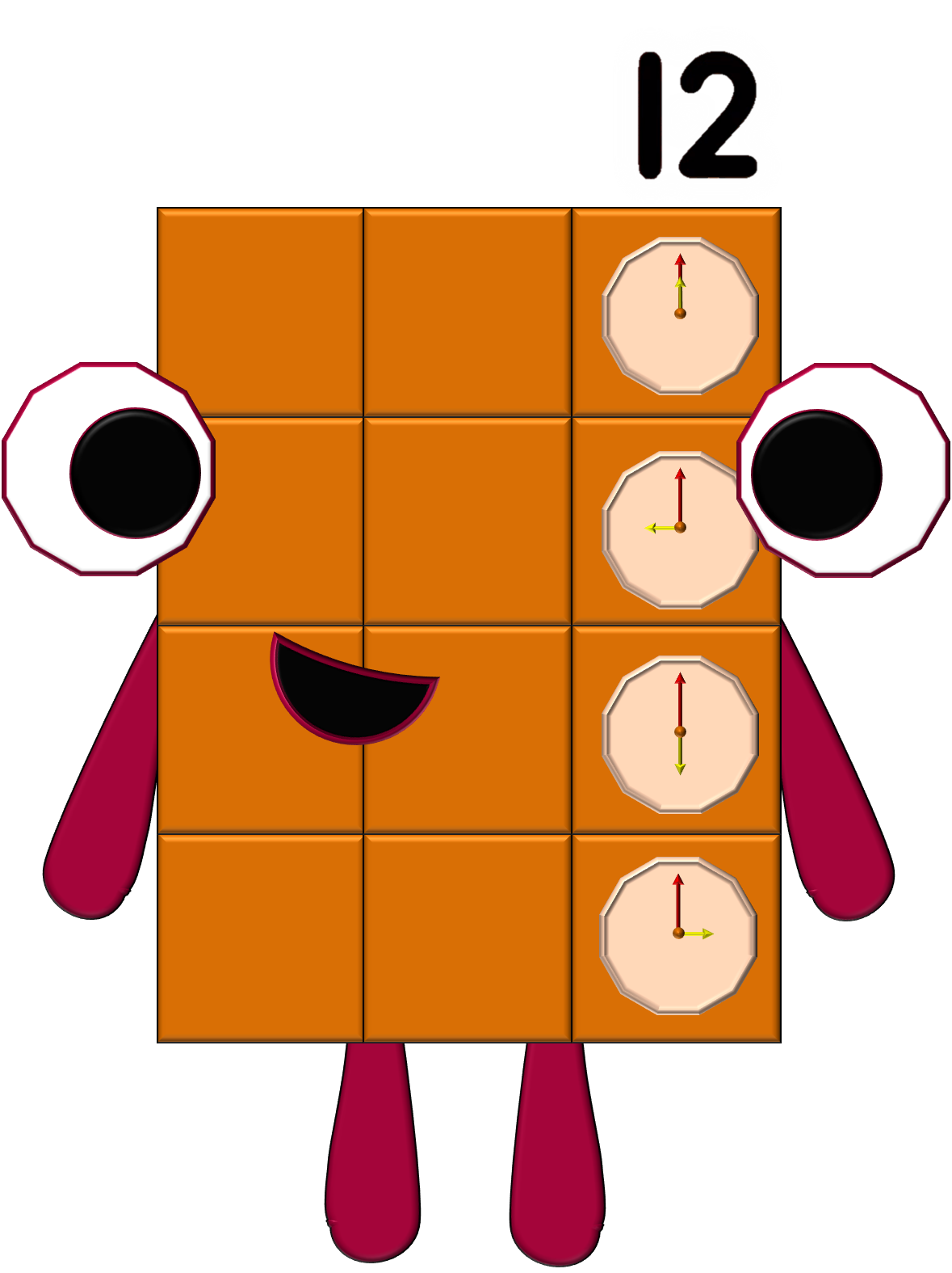 Twelve (character)/Fanmade Gallery | Numberblocks Wiki | Fandom