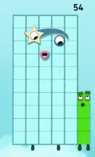 Fifty-Four | Numberblocks Wiki | Fandom