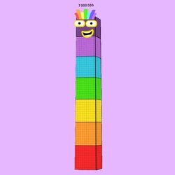 Seven Million | Numberblocks Wiki | Fandom