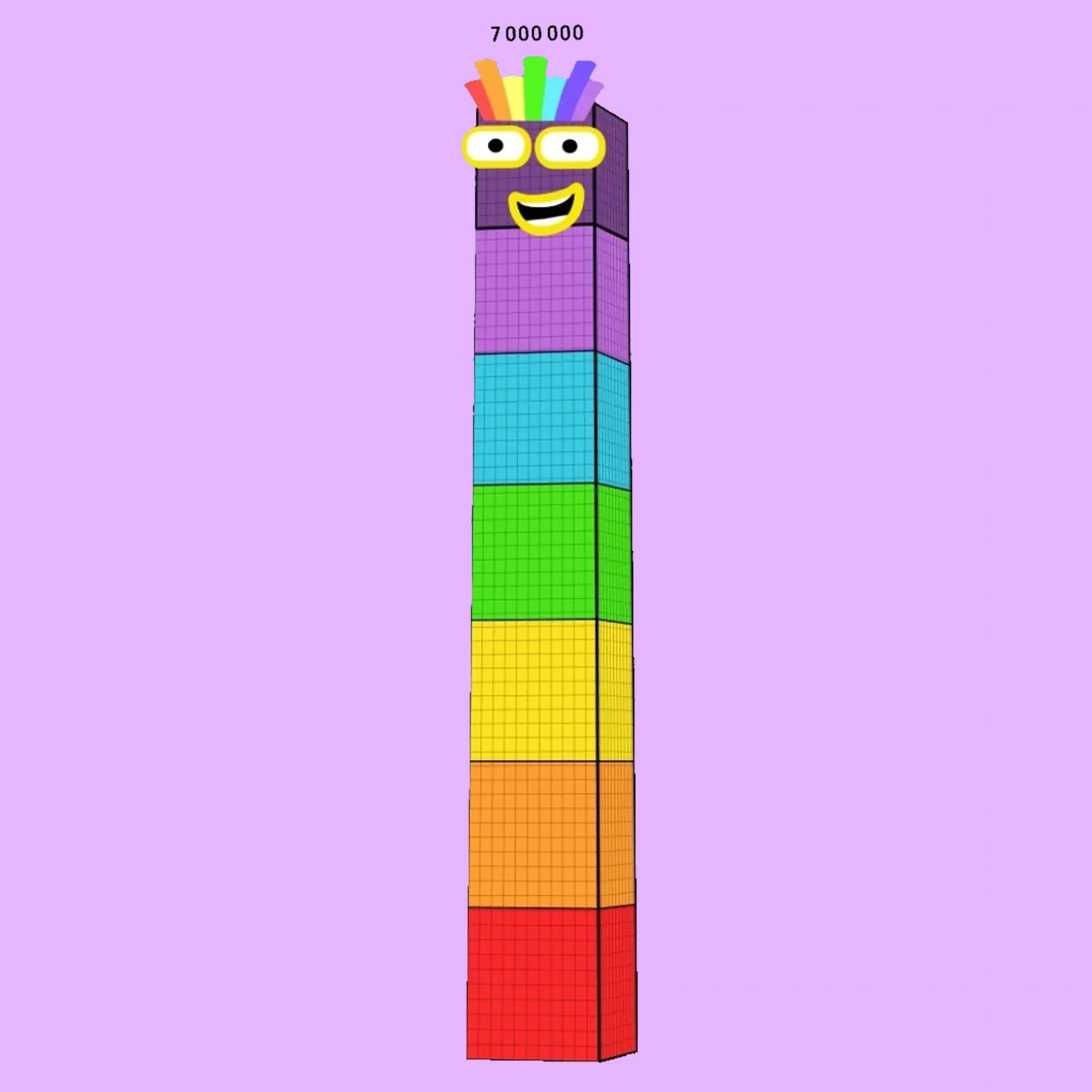 Seven Million | Numberblocks Wiki | Fandom