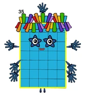 Thirty-Five/Fanmade Gallery | Numberblocks Wiki | Fandom