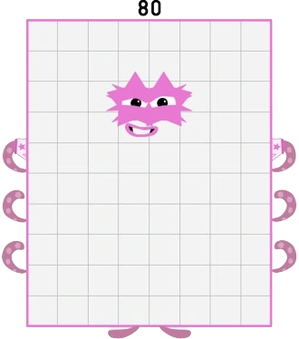 Eighty/Fanmade Gallery | Numberblocks Wiki | Fandom