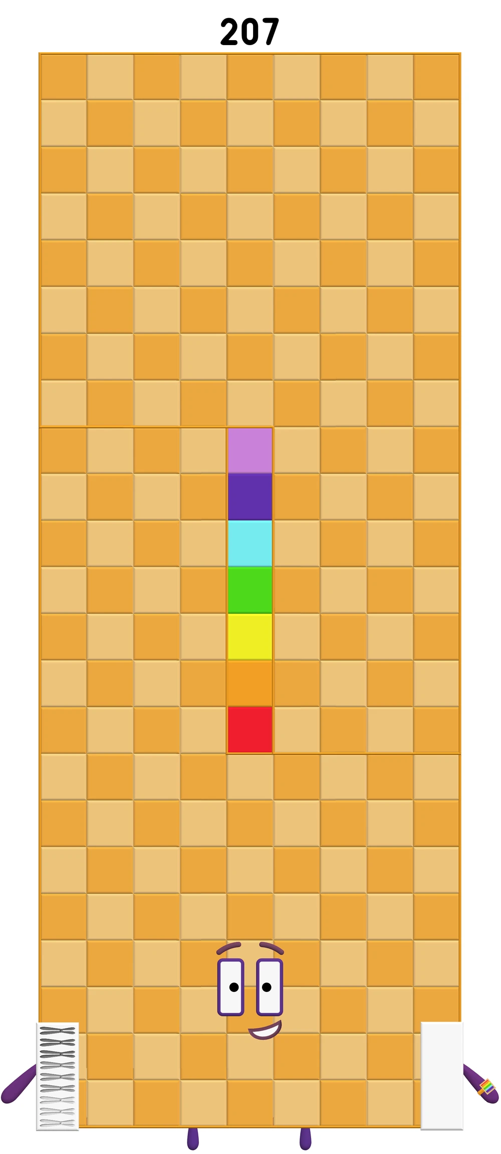 207 | Numberblocks big Wiki | Fandom