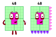 Forty-Eight/Fanmade Gallery | Numberblocks Wiki | Fandom