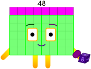 Forty-Eight/Fanmade Gallery | Numberblocks Wiki | Fandom