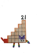 Twenty-One/Fanmade Gallery | Numberblocks Wiki | Fandom