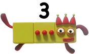 Three (character) | Numberblocks Wiki | Fandom