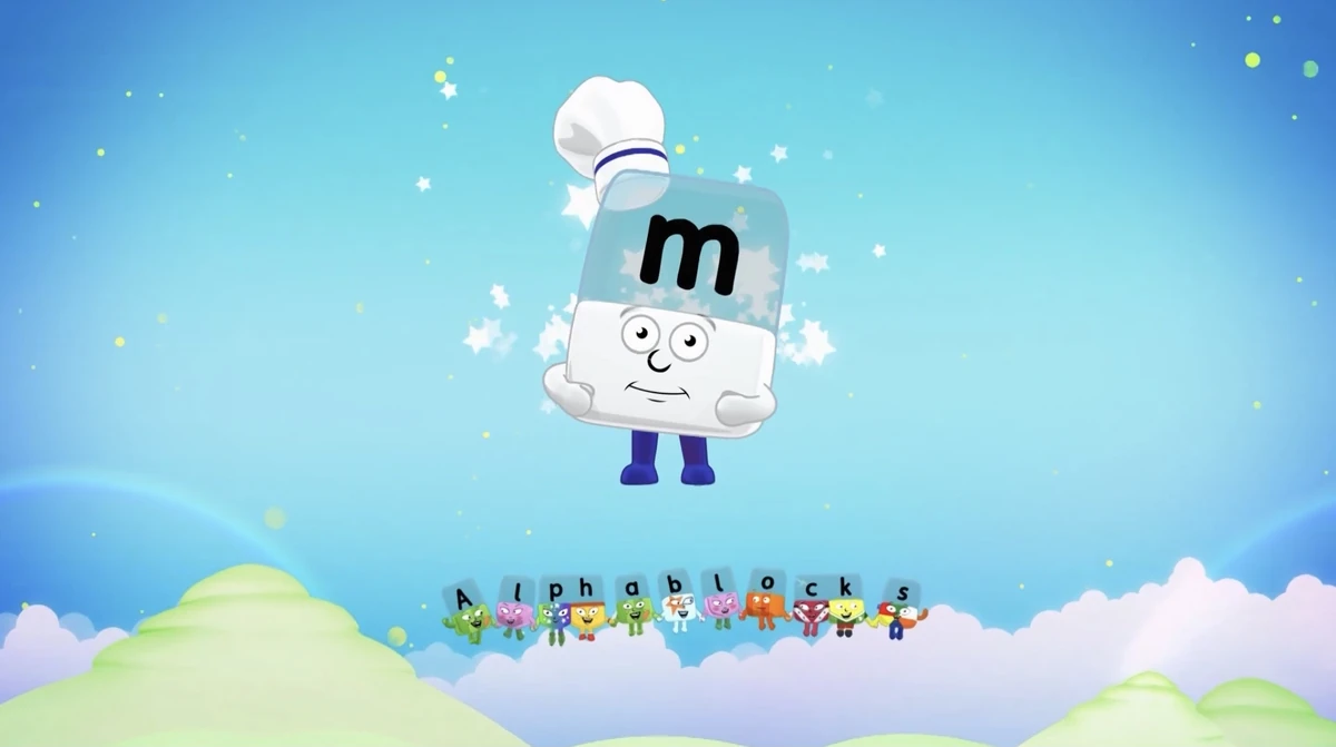 Meet Alphablock M | Numberblocks Wiki | Fandom
