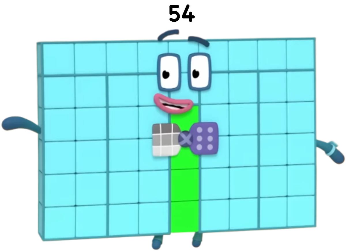 Fifty-Four | Numberblocks Wiki | Fandom