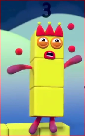 Three (character) | Numberblocks Wiki | Fandom